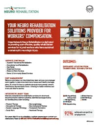 Hope Network Neuro Rehabilitation - Collateral Library
